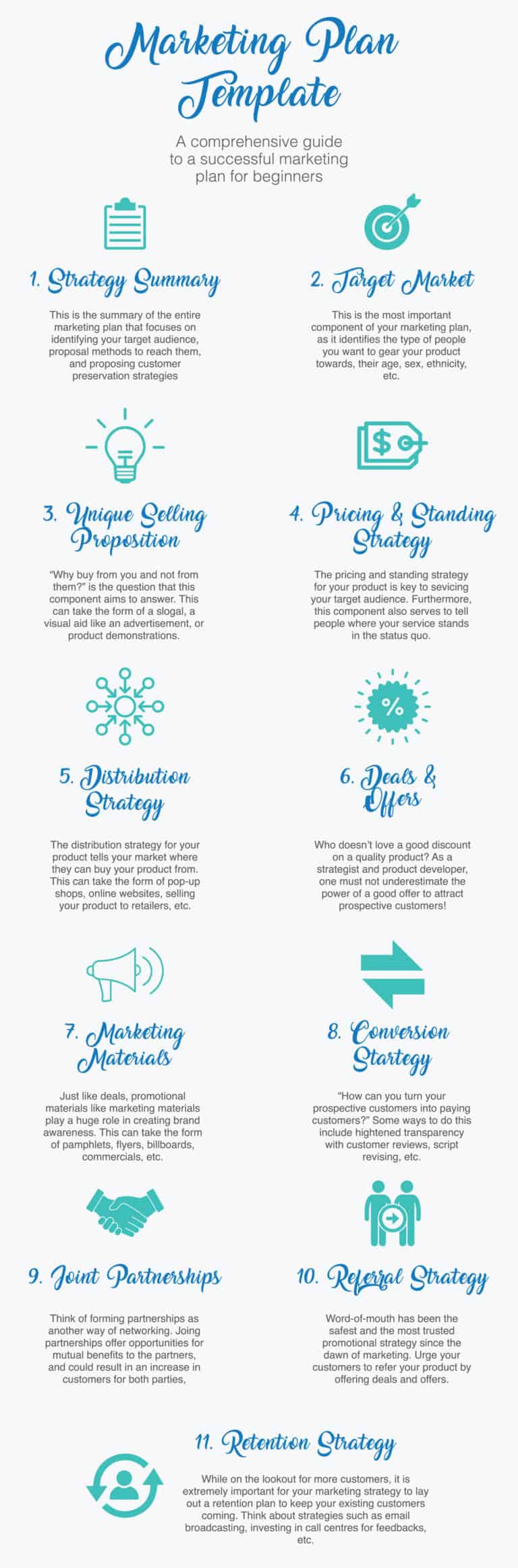 A Beginners Guide to a Marketing Plan Template